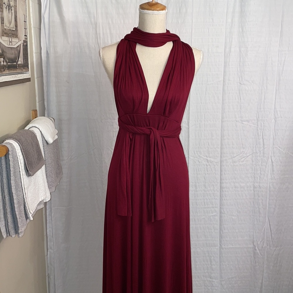Convertible Multi-Way Maxi Dress - Gem